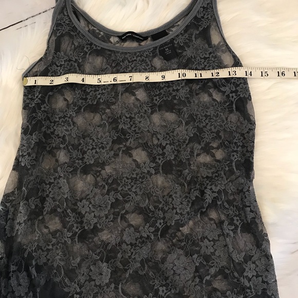 New York & Company | Tops | Ny Co Medium Gray Or Copper Lace Cami ...
